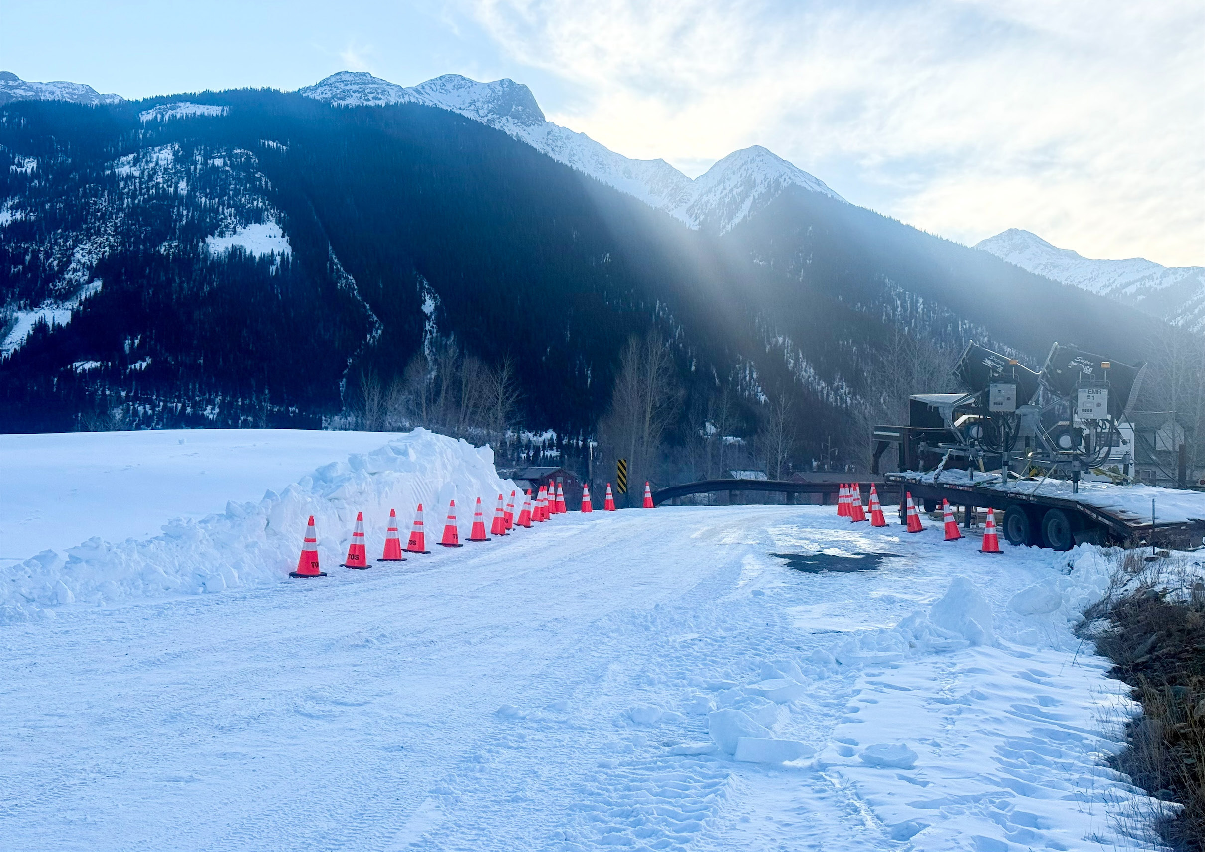 Snow is piling | Silverton Standard